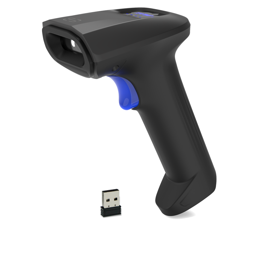 Lector Qr 2d Bluetooth Codigo De Barras Sunlux Rw10 Inalámbrico Con